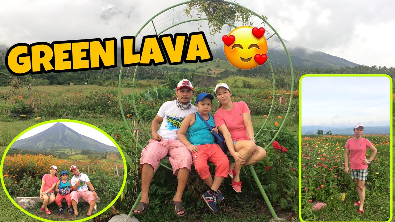 GREEN LAVA /MAYON VOLCANO (TRAVEL VLOG) - YouTube