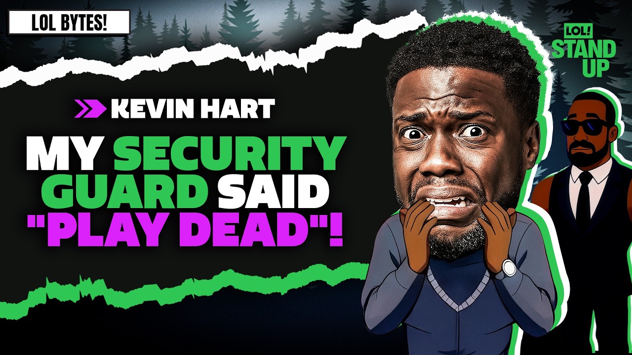 Kevin Hart's Security Guard Told Him to PLAY DEAD | LOL! Bytes | LOL ...