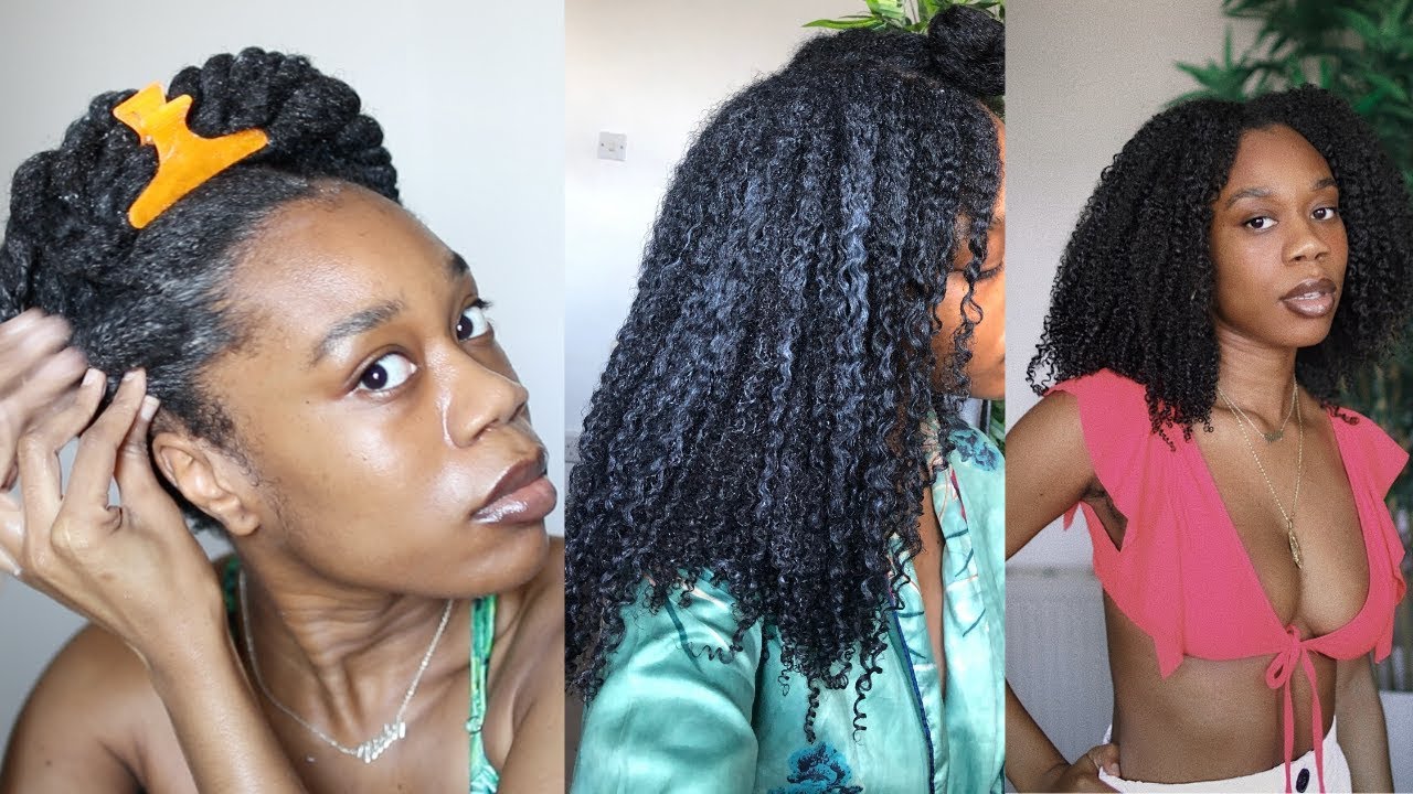 SATISFYING TYPE 4 WASH N GO ROUTINE FOR DEFINED CURLS | NATURAL HAIR ...