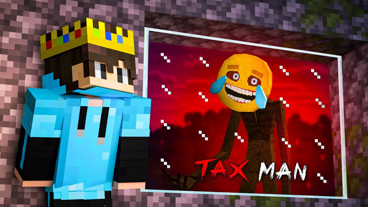 I Survived SCARIEST TAX MAN in Minecraft! - YouTube