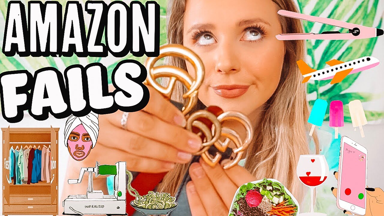 AMAZON FAILS!! things i regret buying or returned - YouTube