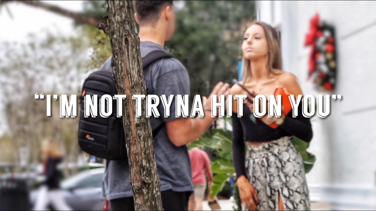 TELLING STRANGERS “HEY, I’M NOT TRYNA HIT ON YOU!" - YouTube