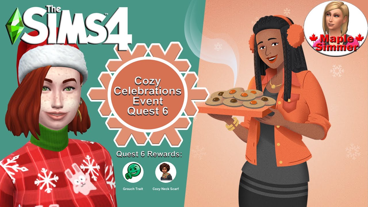 Cozy Celebrations Event Playthrough ️: Quest 6 (Sims 4) - YouTube