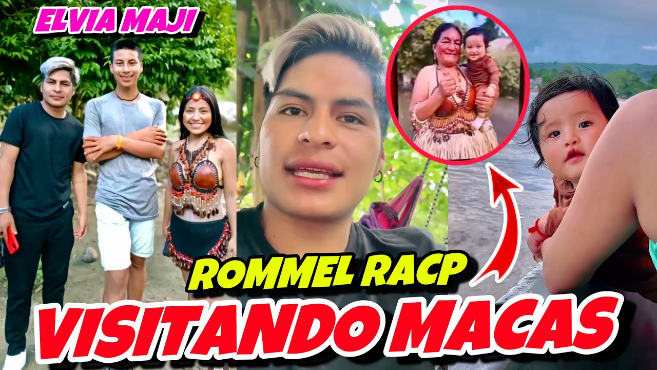 ROMMEL RACP Y ELVIA MAJI VISITANDO MACAS - YouTube