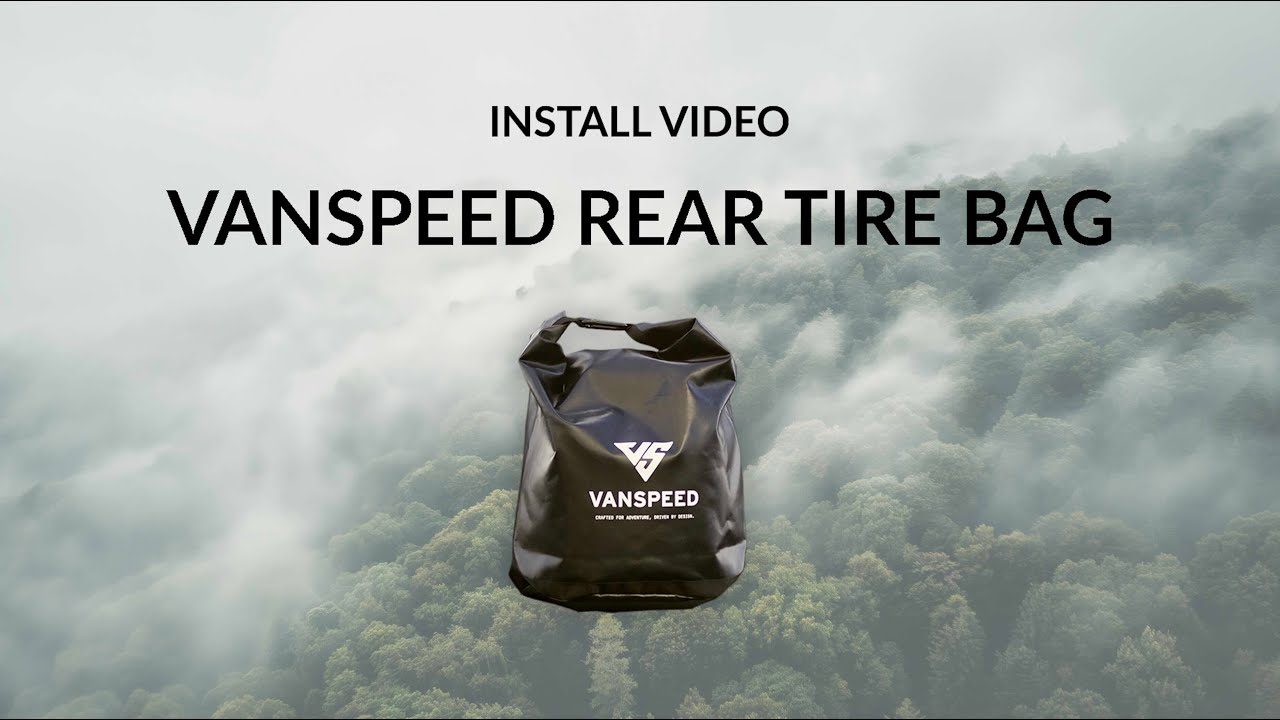 Install Video // Vanspeed Rear Tire Bag - YouTube