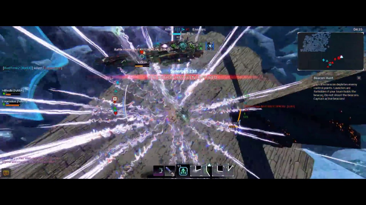 Star Conflict Tai'kin OP weapon... - YouTube