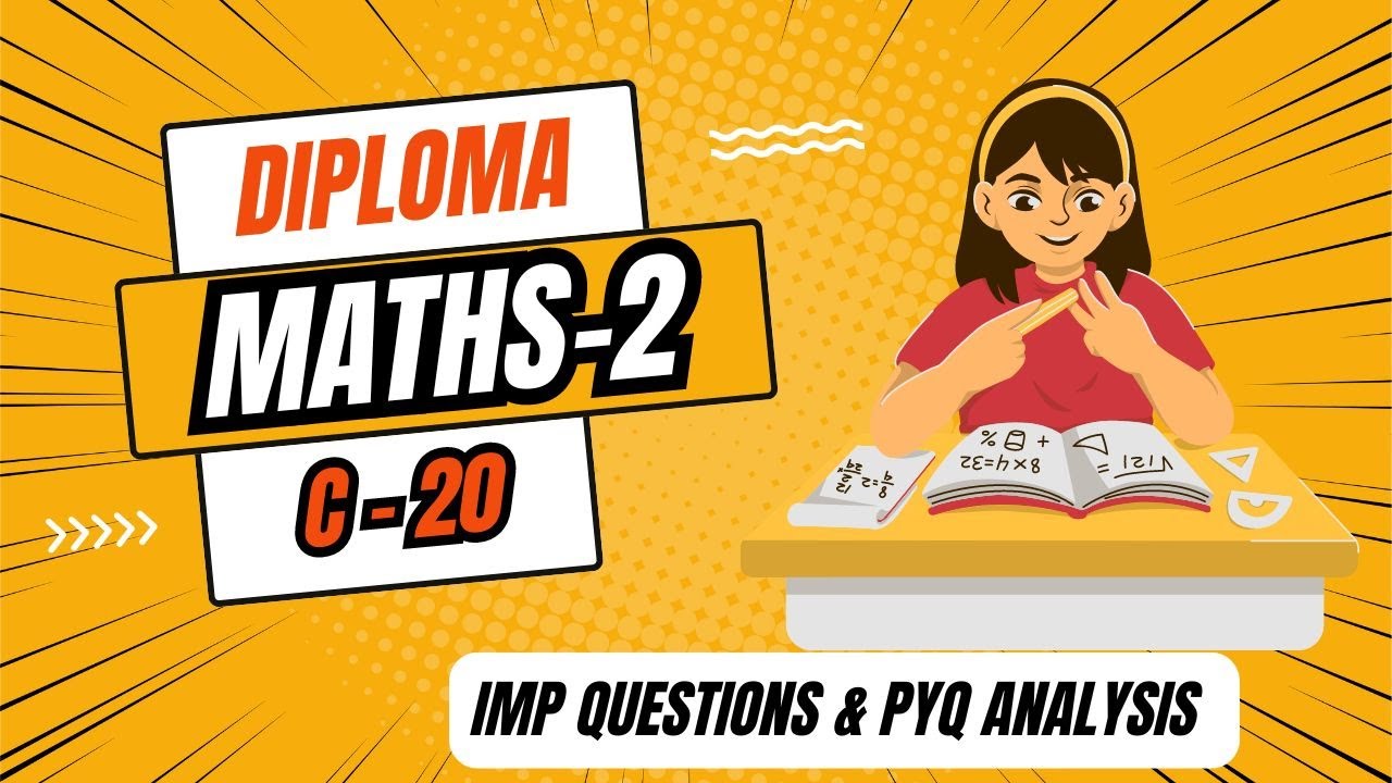 Diploma maths (M2 )Important questions ,Exam Preparation Tips ,#C16,# ...
