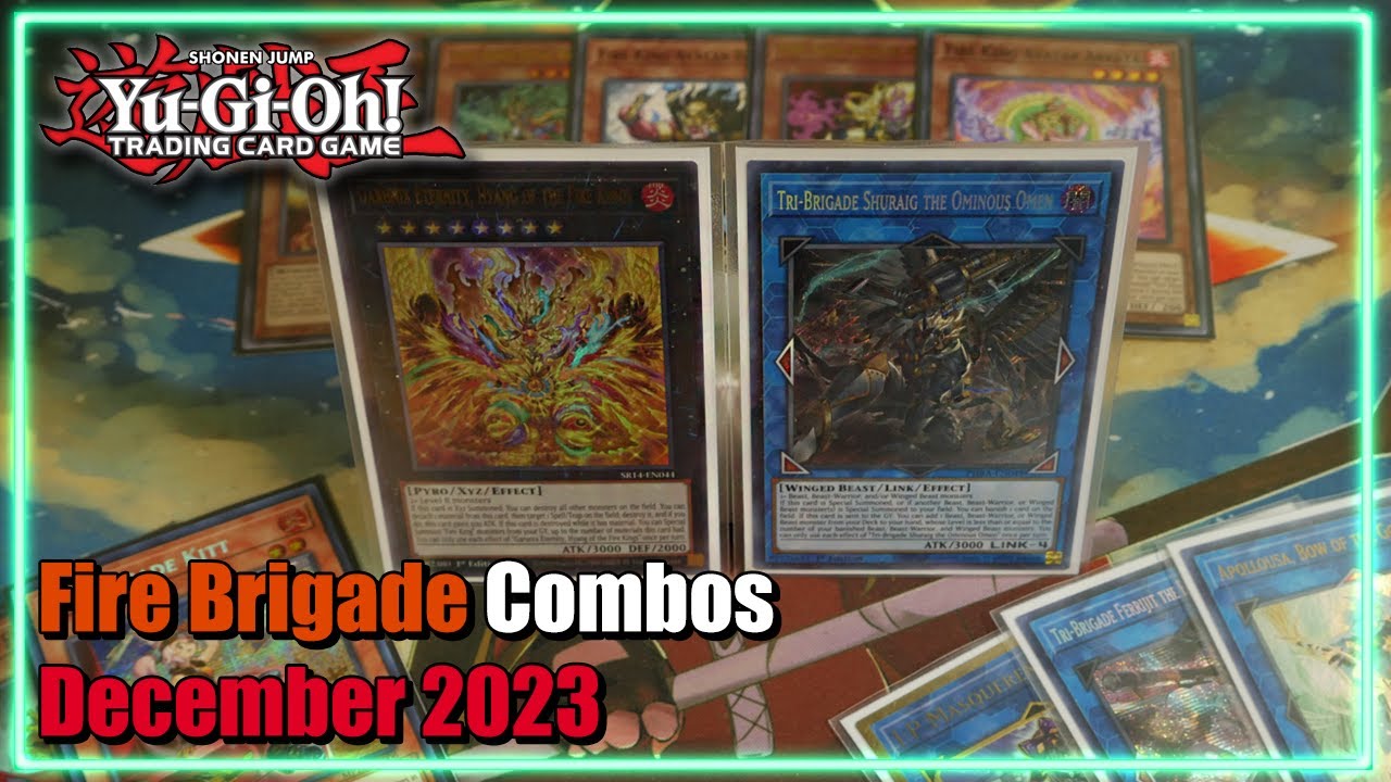 Yu-Gi-Oh! Fire King Tri-Brigade Combos You NEED to Know! | December ...