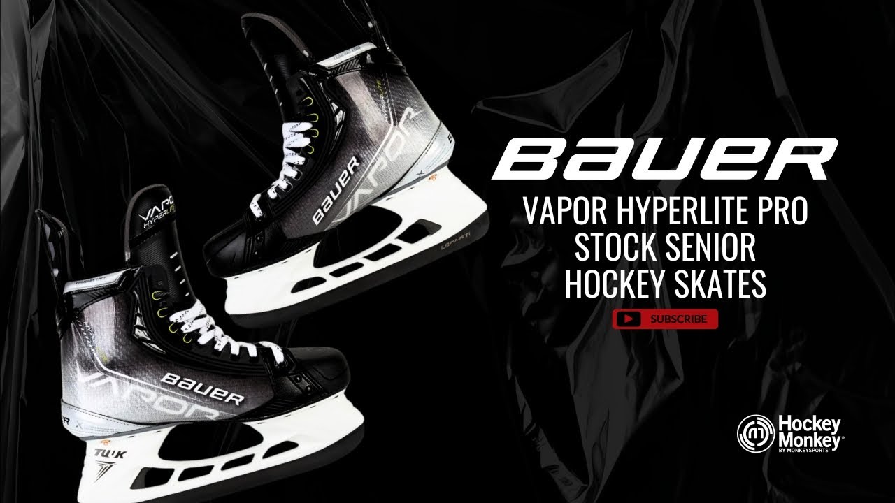 Back Stronger than Ever | Bauer Vapor Hyperlite Pro Stock Skates - YouTube