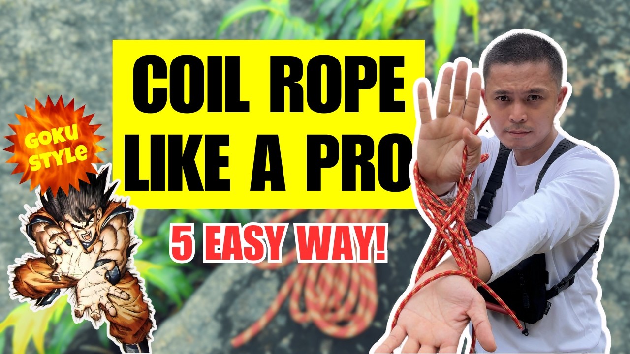 Coil Rope Like a Pro: 5 Easy Ways #ropecoiling #cordage #figure8knot ...