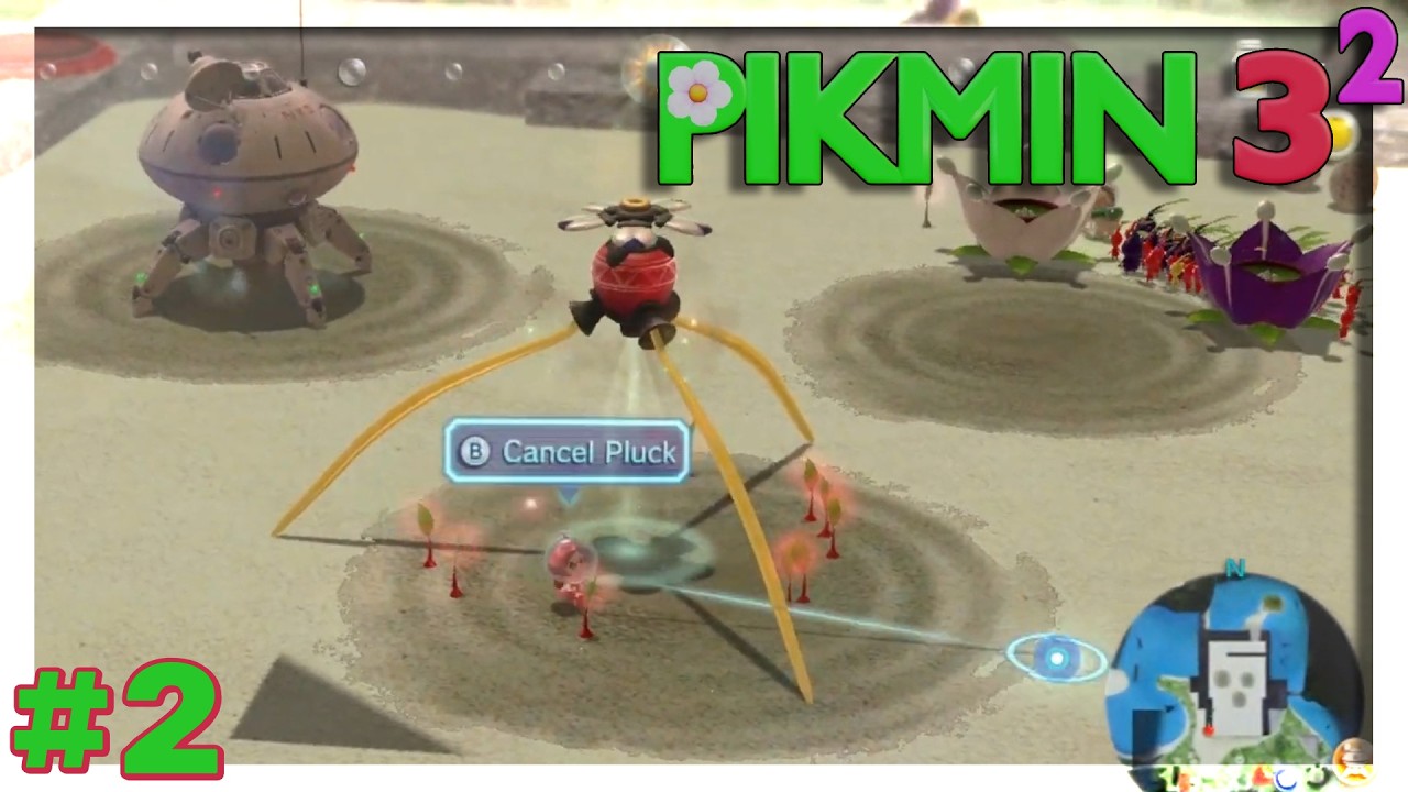 Pikmin 3²: The Perplexing Pool (Part 2) - YouTube