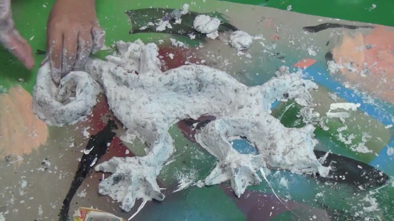 Year 7S Paper Mache Sculptures.mov - YouTube