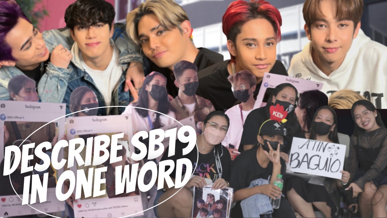 DESCRIBE SB19 IN ONE WORD | JessiMae Perez - YouTube