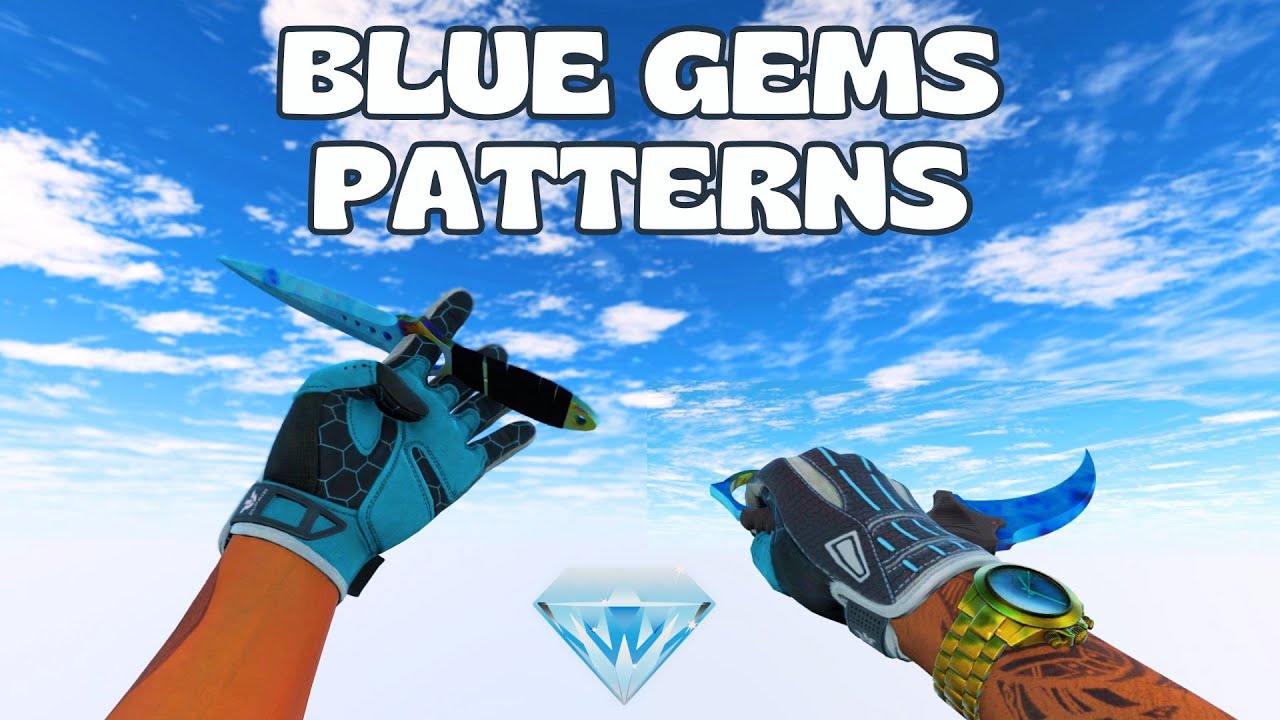 💎 Blue Gems Patterns💎 CS2 - YouTube