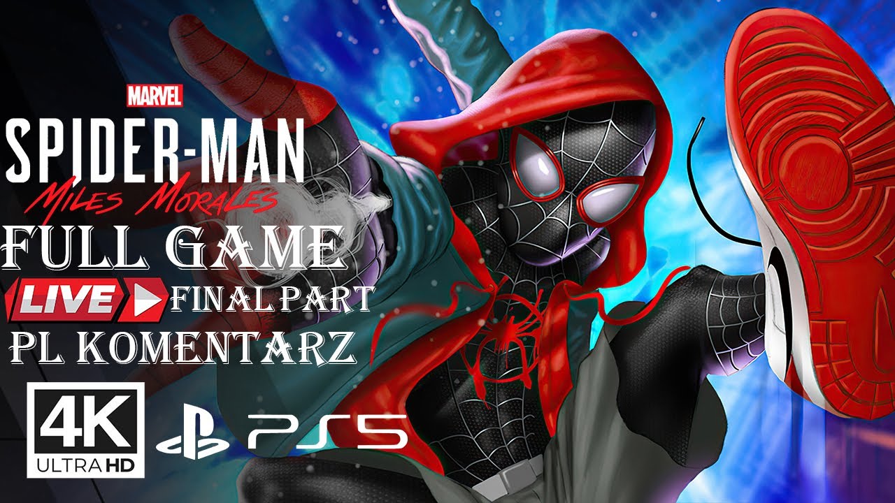 Spider Man Miles Morales Full Game Final Part ️4k 🎵ᵁᴴᴰ 60ᶠᵖˢ Ps5