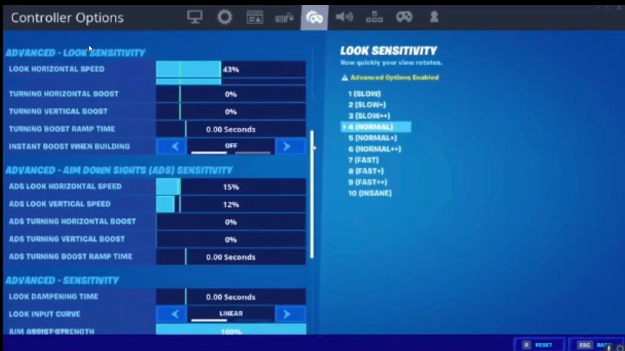 LA NUEVA MEJOR SENSIBILIDAD LINEAL PARA FORTNITE | SCOPED SETTINGS ...