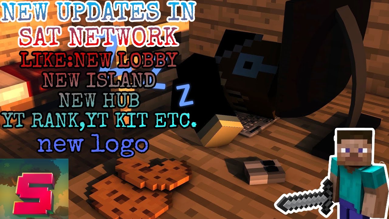 SAT NETWORK NEW UPDATES IS HERE ☺️|| HYPIXEL LIKE SKYBLOCK SERVER - YouTube
