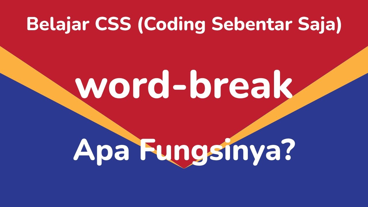 Word Break Solusi Dari CSS Untuk Teks Panjang YouTube word-break-solusi-dari-css-untuk-teks-panjang-youtube
