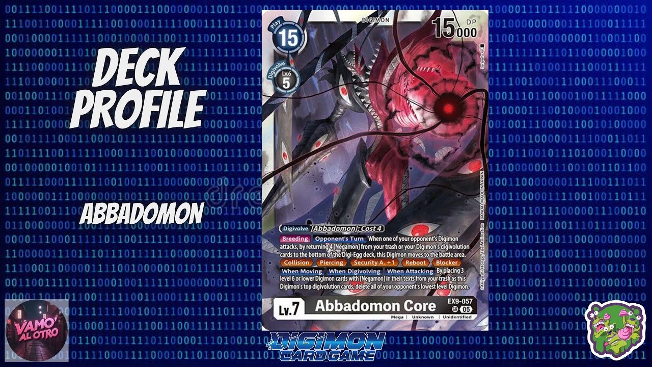 Deck profile Abbadomon | EX9 - YouTube