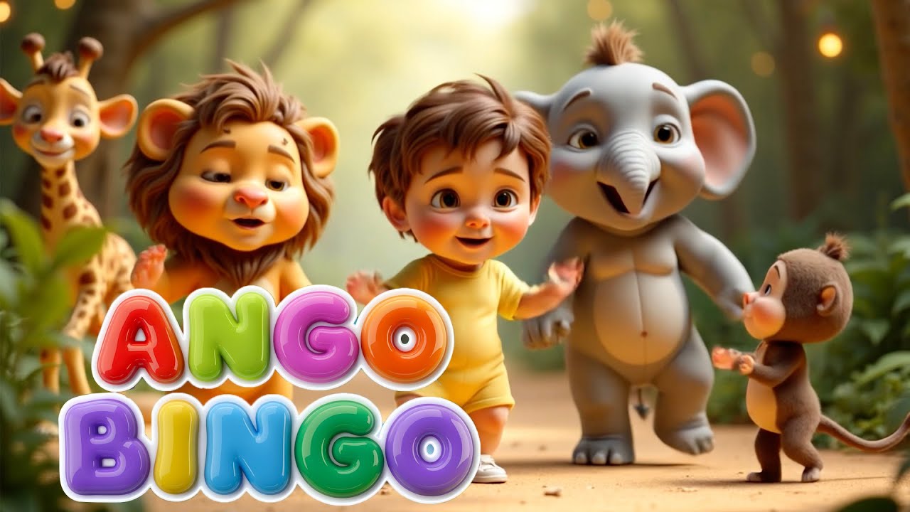 Jungle Party Song | Nursery Rhymes & Kids, baby Songs | Ango Bingo ...