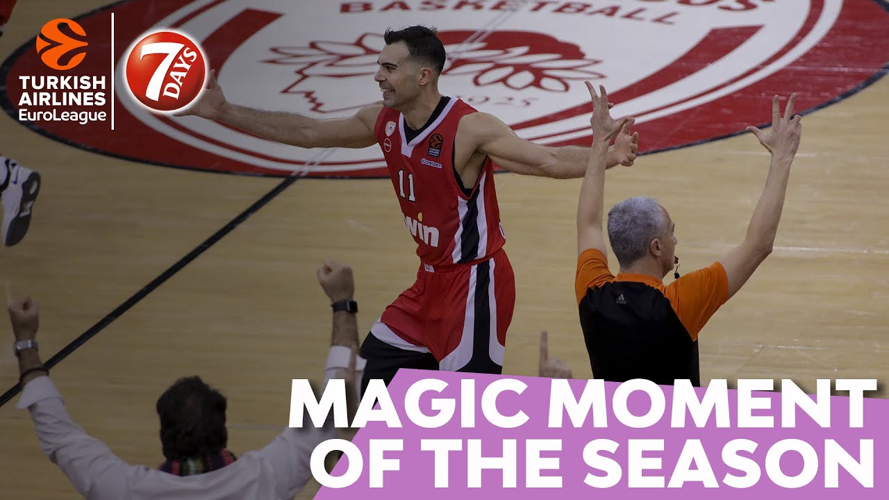 Fans choose game-winner by Sloukas as the 7DAYS Magic Moment of the ...
