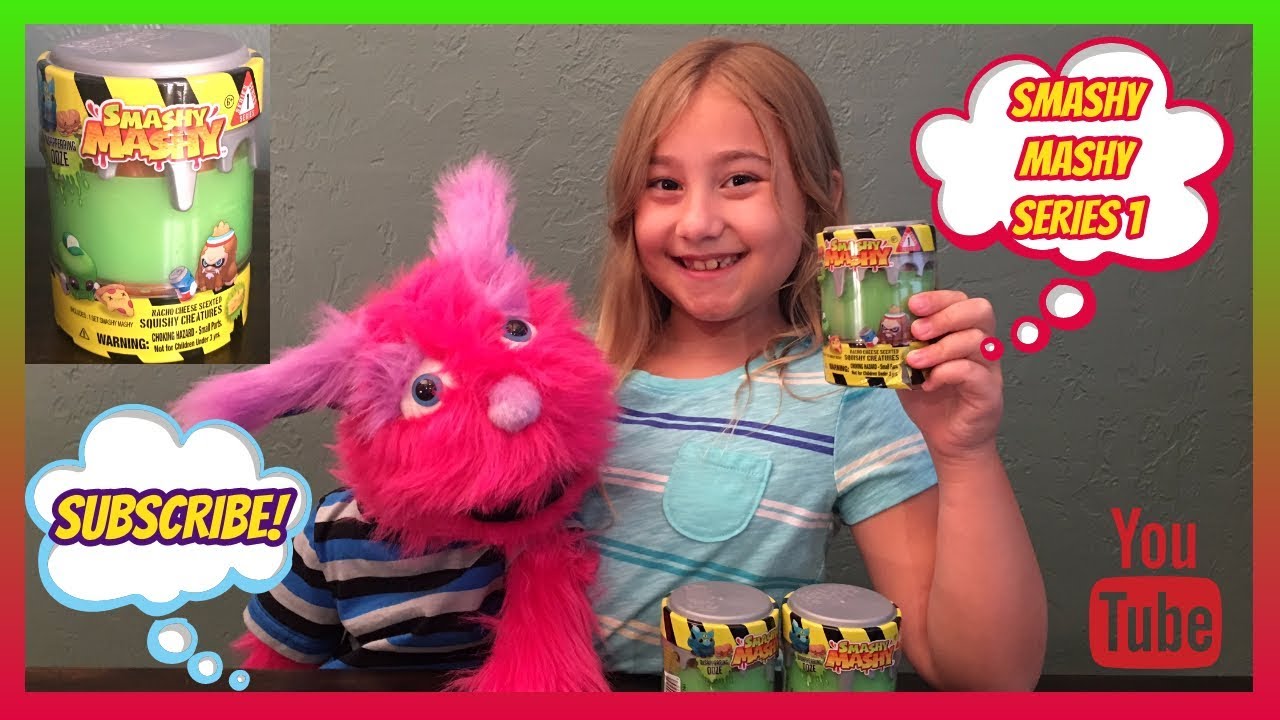 SMASHY MASHY SQUISHY SERIES 1-WITH TOP SECRET DECODER VIDEO 2019 # ...
