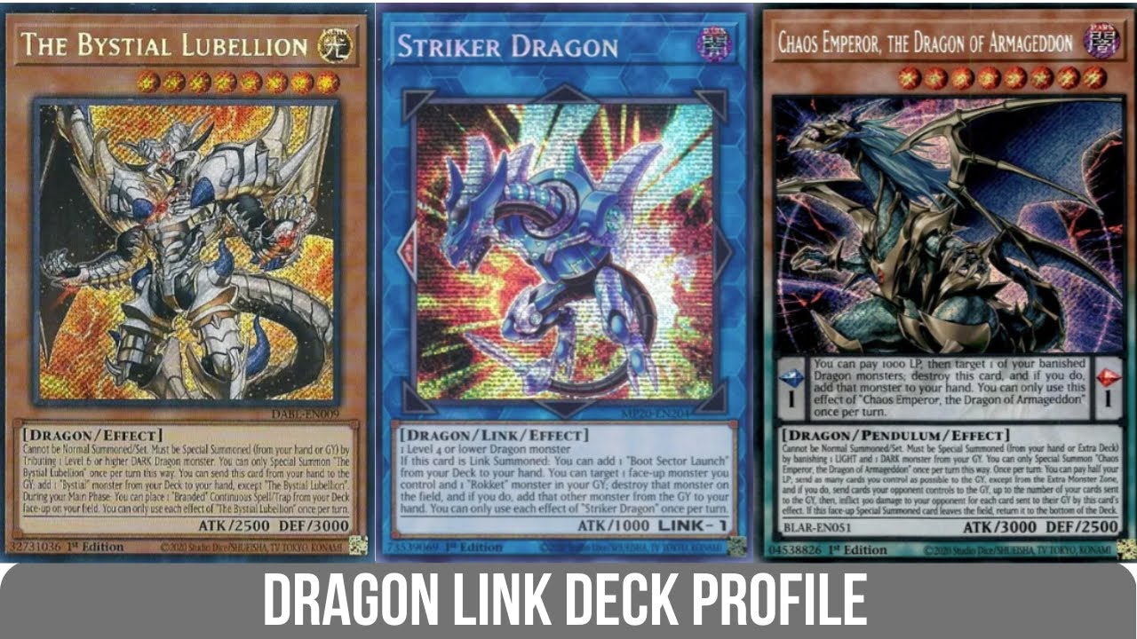 Dragon Link Deck - Crazy Utility! - YouTube