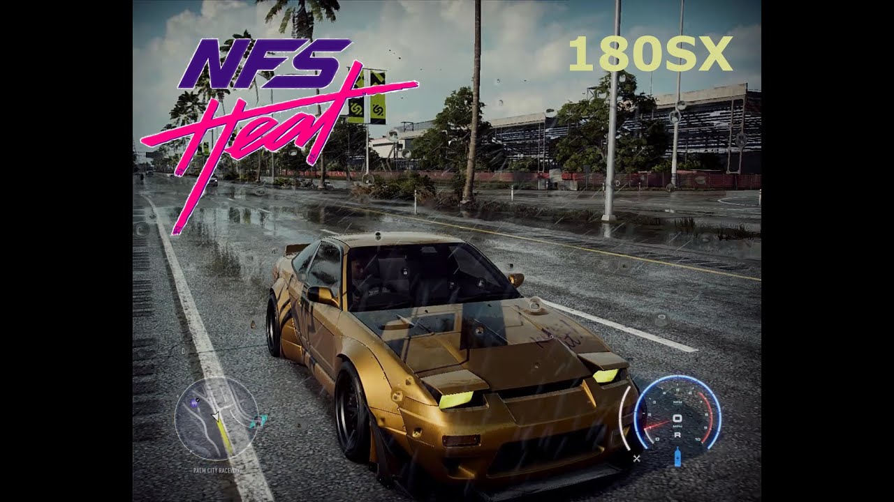 NFS Heat - 180SX Gameplay (Hard Difficulty) | Ana's Car Get Impounded ...