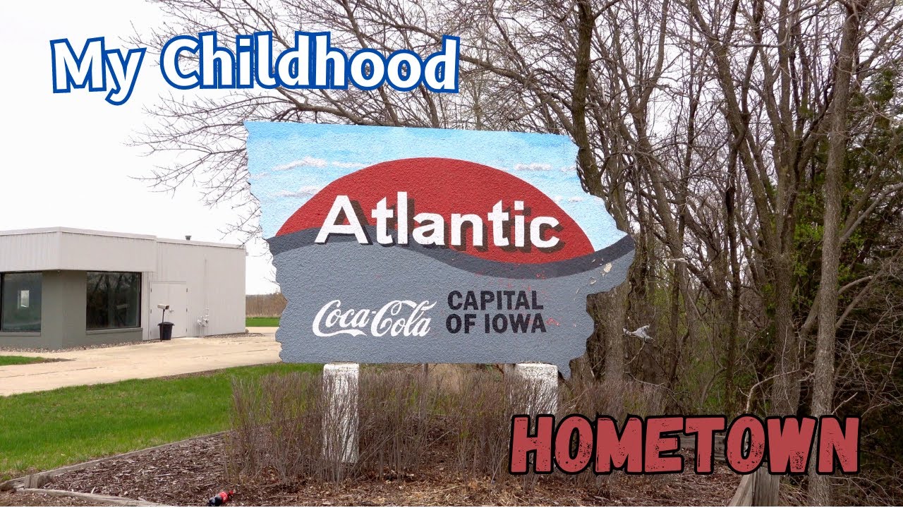 Atlantic, Iowa - Exploring My Childhood Home Town - YouTube