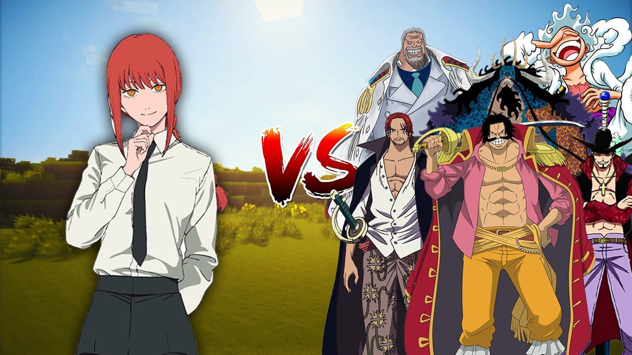 Makima Vs Strongest One Piece Characters - YouTube