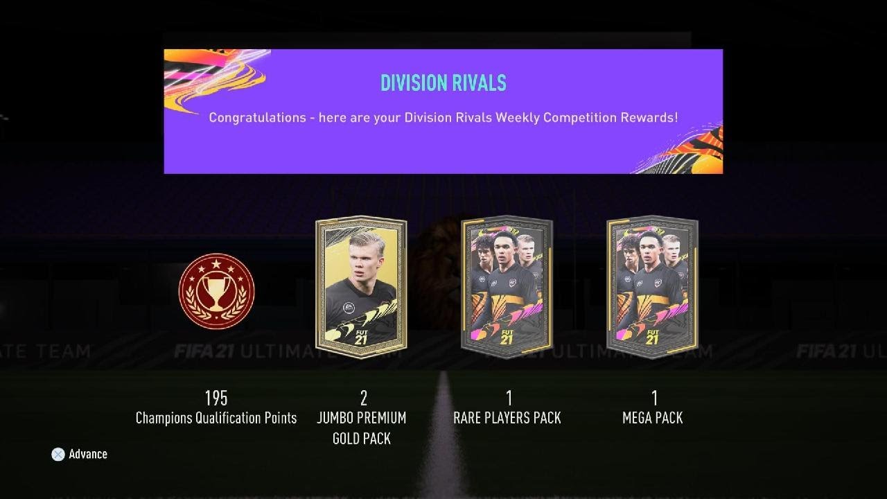 FIFA 21_Division Rivals Reward - YouTube