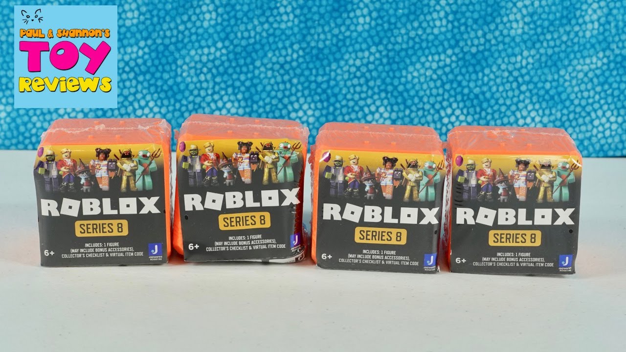 Roblox Series 8 Jazwares Video Game Figure Opening Review ...