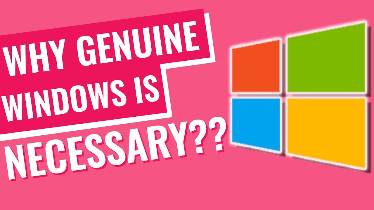 BENIFITS OF GENUINE(ORIGINAL) WINDOWS 10 IN YOUR PC #techexplained ...