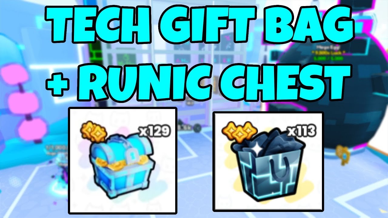 CE NE PICA DIN TECH GIFT BAG + RUNIC CHEST IN PETS GO - YouTube