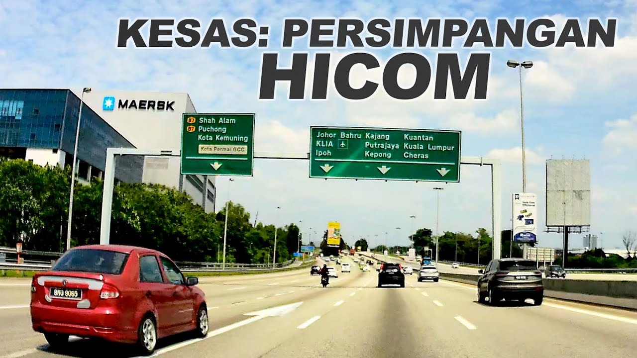 Lebuhraya KESAS: Tol Kemuning - Bukit Rimau - Persimpangan HICOM ...