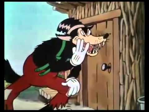Los tres cerditos y el lobo feroz (español)