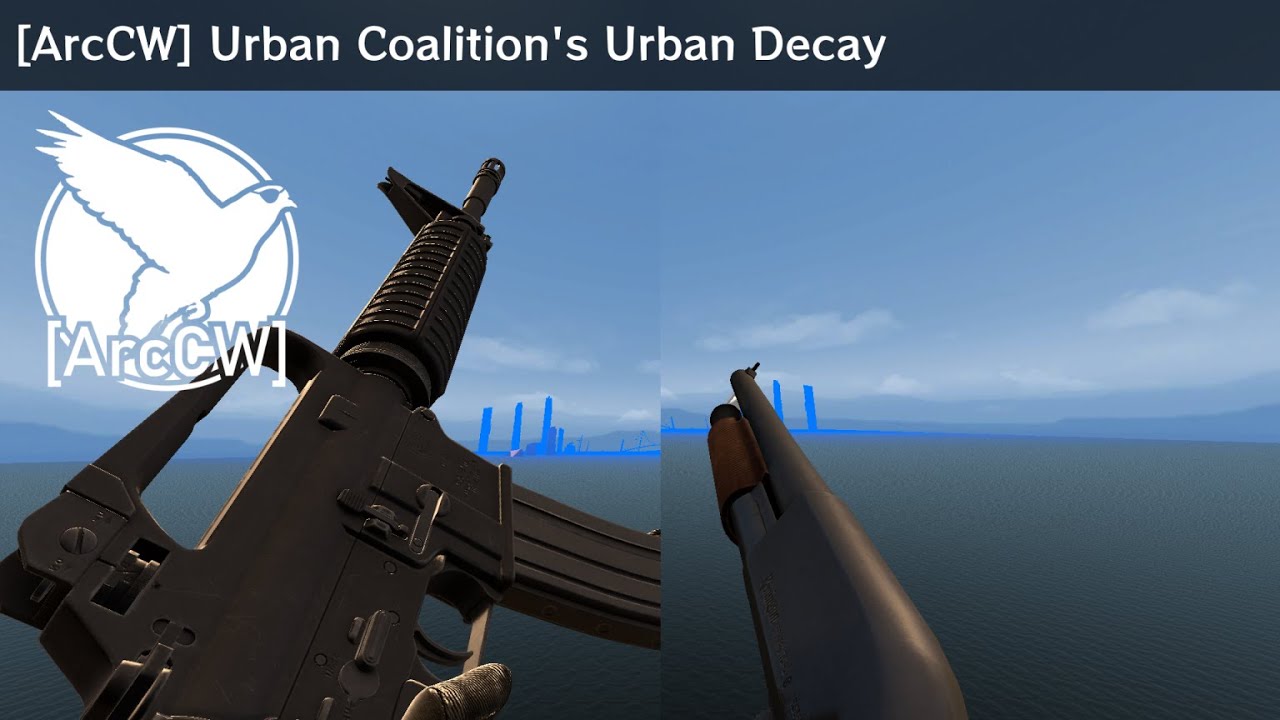 Garry's Mod [ArcCW] Urban Decay Updated Weapons Showcase - YouTube