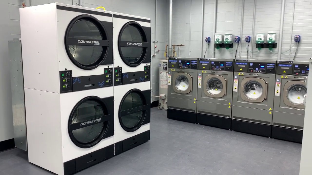 Brand New Commercial Laundry Installation - Continental Girbau ...