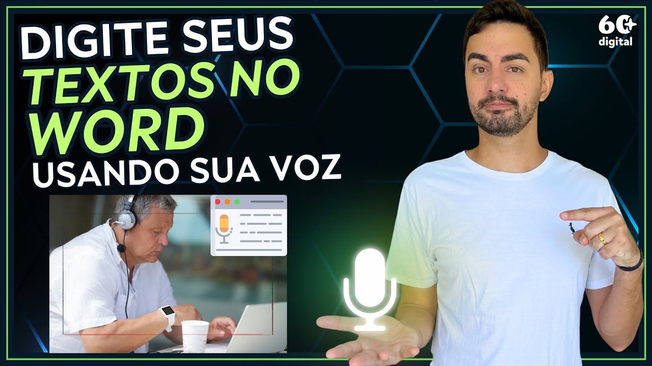 COMO DIGITAR TEXTO NO WORD POR VOZ PELO COMPUTADOR - YouTube