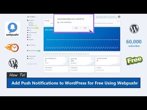 free web push notifications, How to Add Push Notifications to WordPress for Free Using Webpushr ...