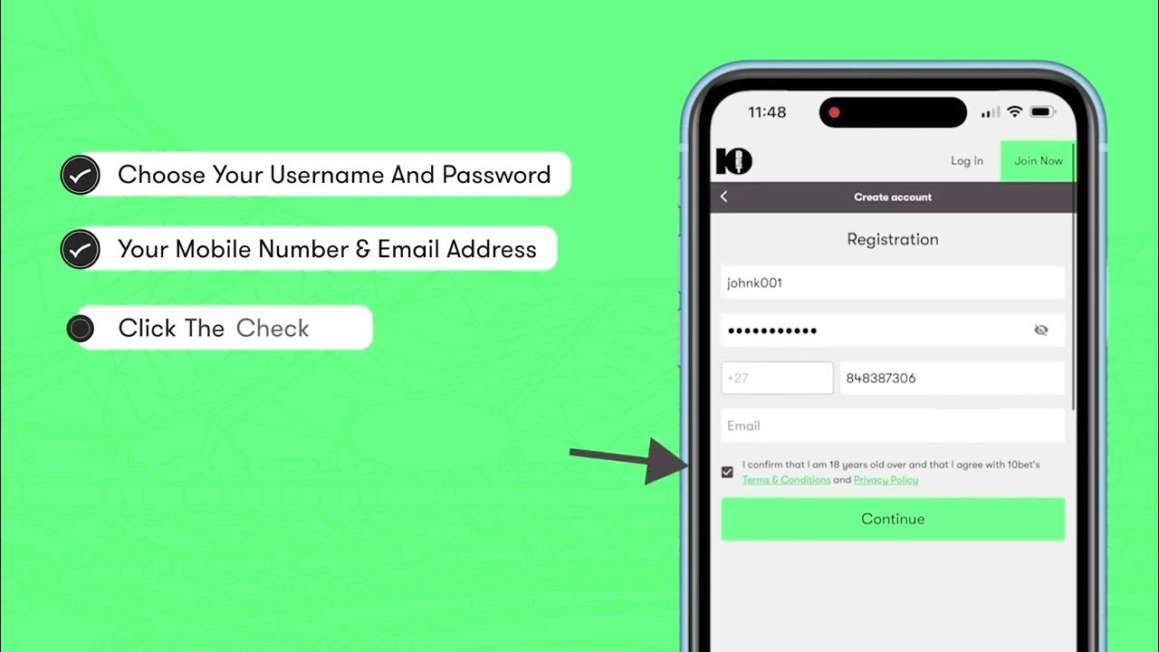 10Bet How to Register Final - YouTube