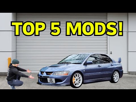 The 5 BEST MODS For Any Mitsubishi Evo Build! - YouTube