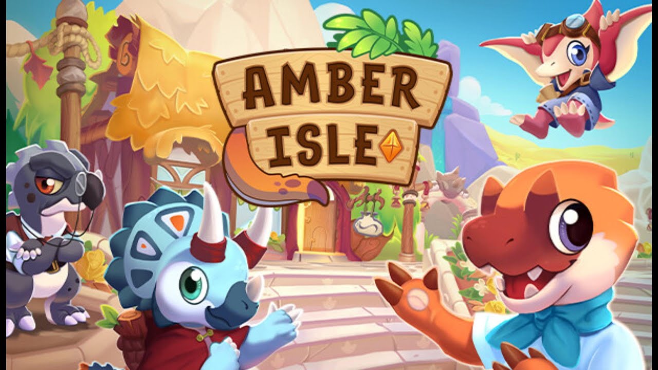 Animal Crossing with DINOSAURS?? Amber Isle (Demo)! First Look! -Part 1 ...