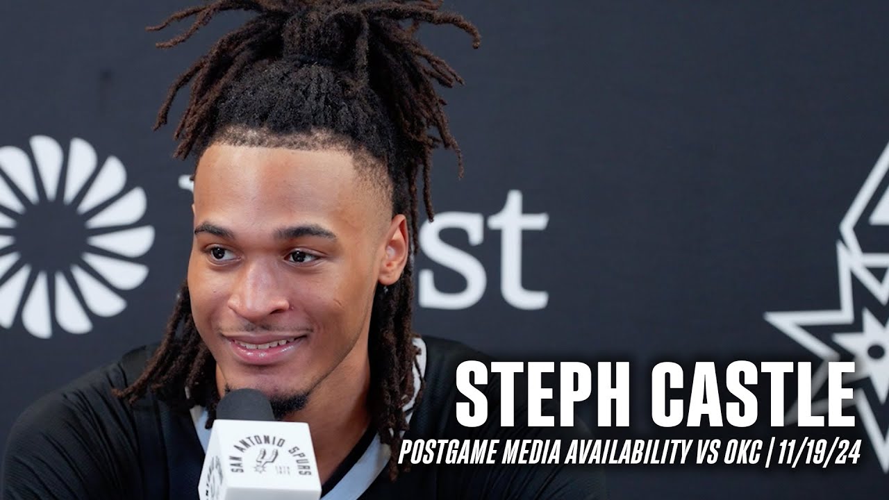 Steph Castle's Postgame vs Oklahoma City Thunder | 11.19.2024 - YouTube