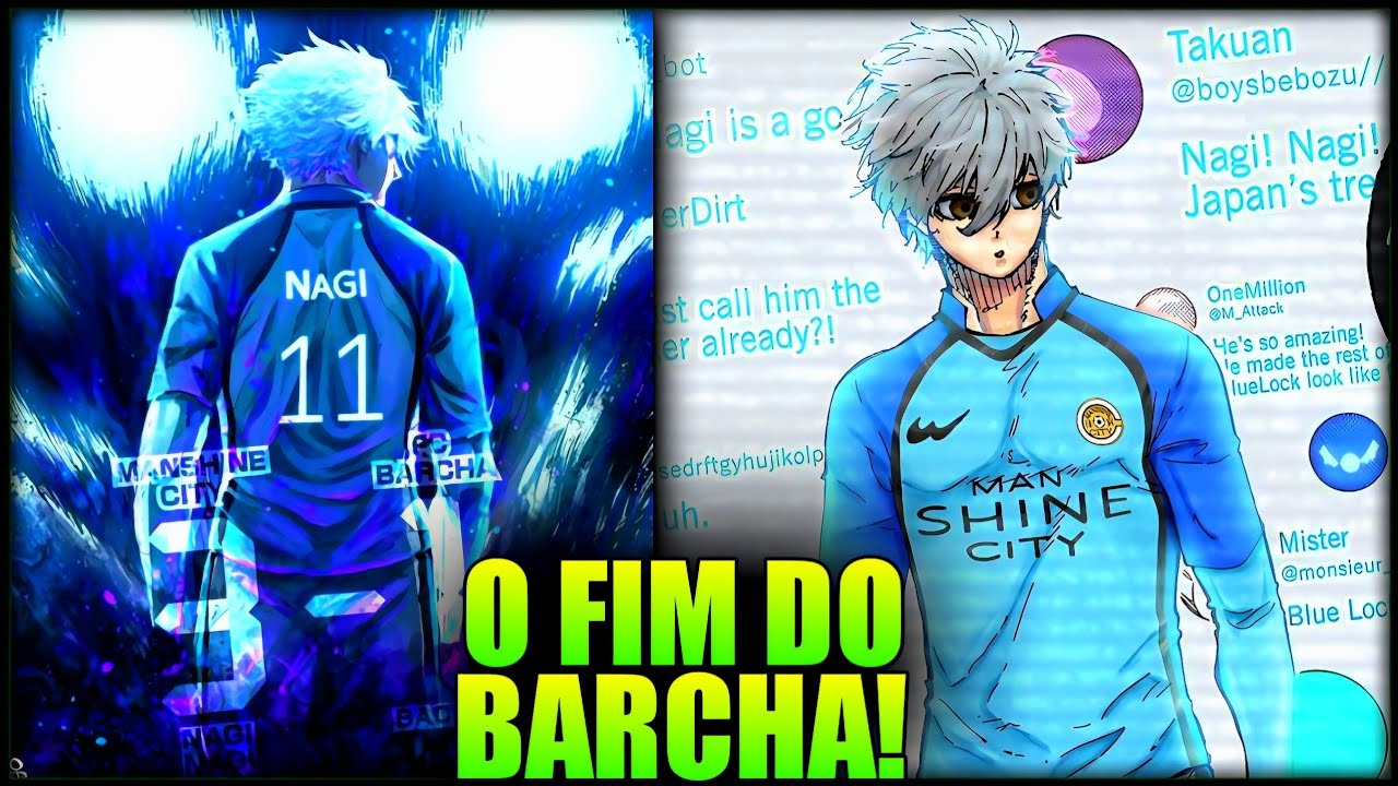 NAGI HUMILHARÁ O BARCHA FC EM BLUE LOCK? - YouTube