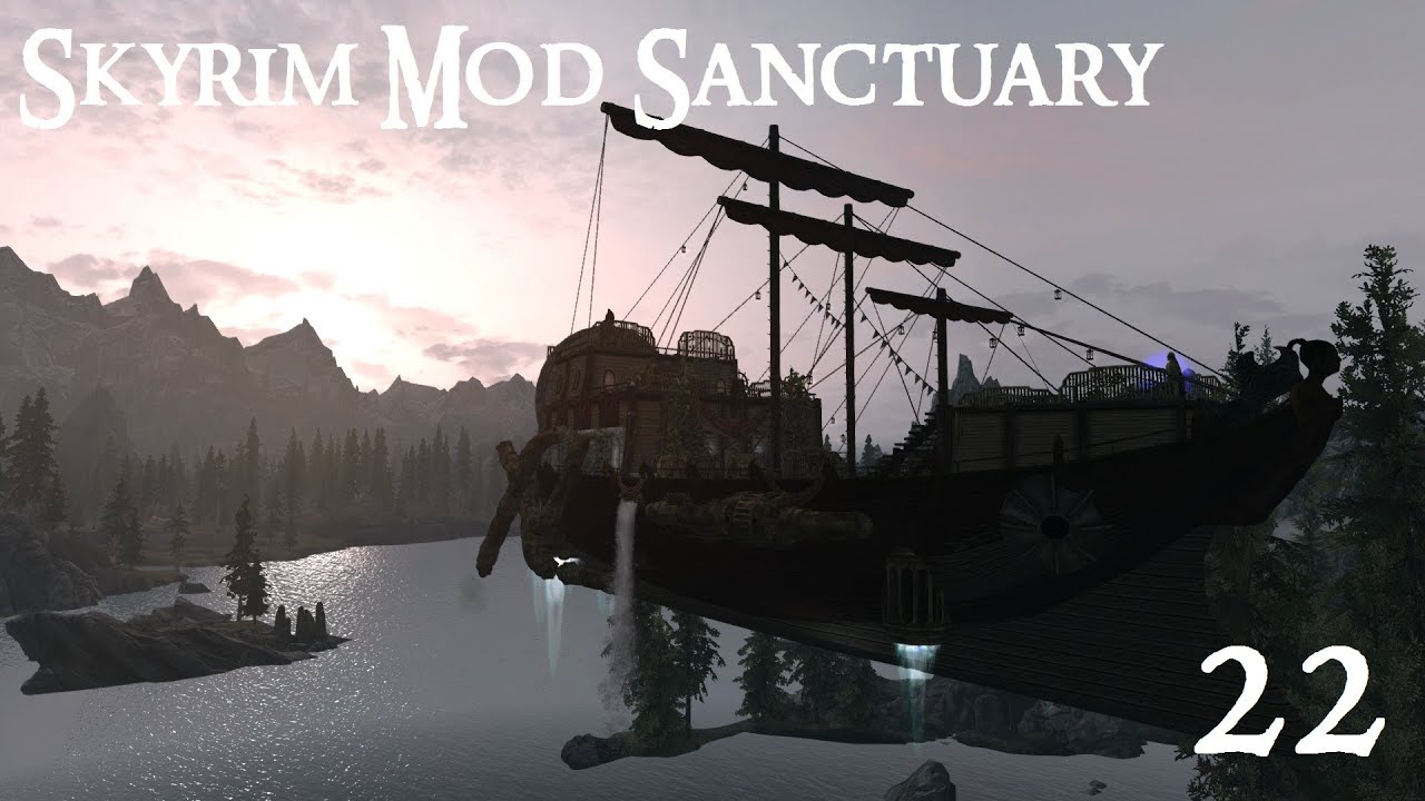 Skyrim Mod Sanctuary 22 : The Asteria - YouTube