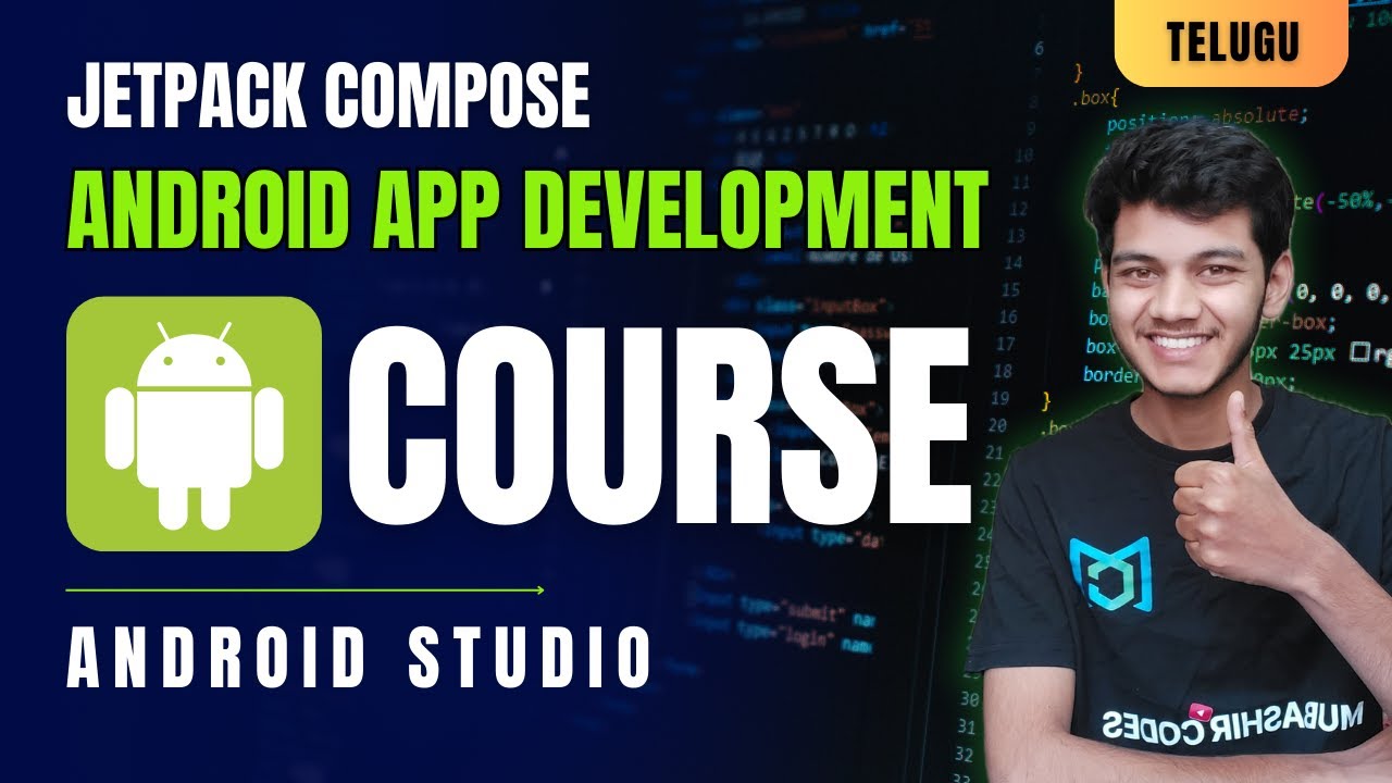 Installation & Overview of Android Studio | Complete Android App Development Bootcamp | Telugu ...