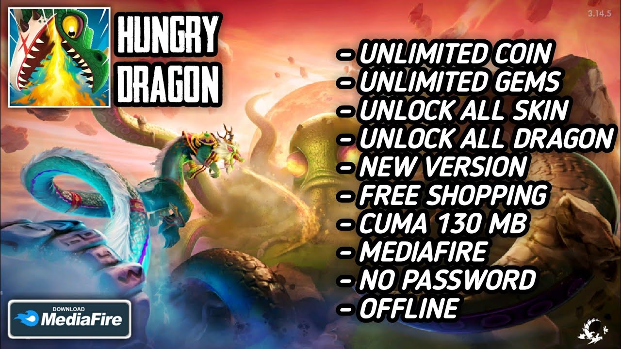 Hungry Dragon Mod Apk Versi 3.14 Terbaru 2021 - YouTube