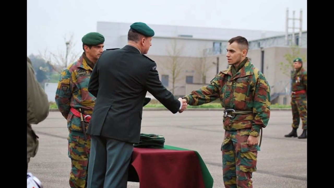 Remise du Beret Commando Marche les Dames Avril 2014 Bravo à Tous - YouTube
