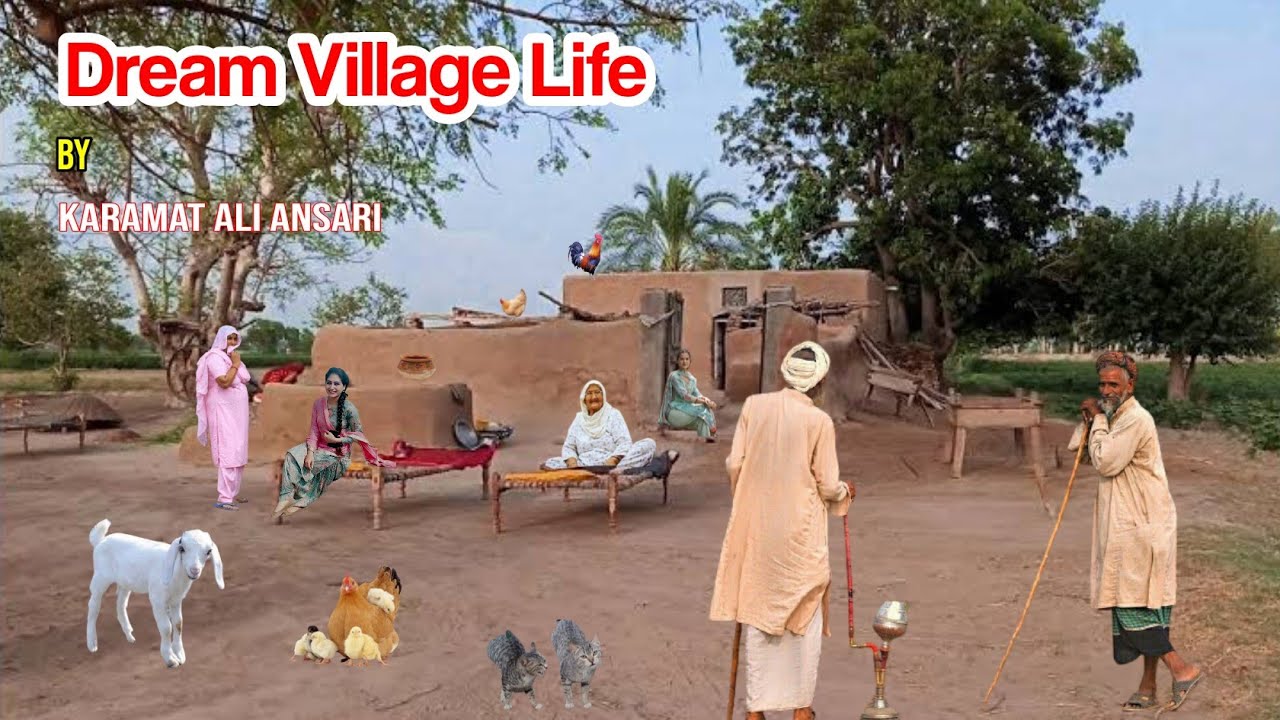 Village Life in Pakistan | Pakistani Punjab Village Life | Rural life ...